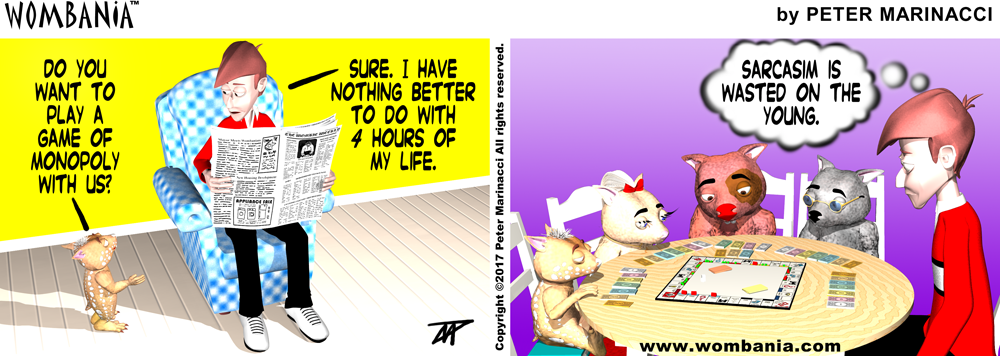 Monopolizer – Wombania the Comic Strip